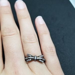 Jewelry | 5 Off Embellished Bow Rings | Poshmark